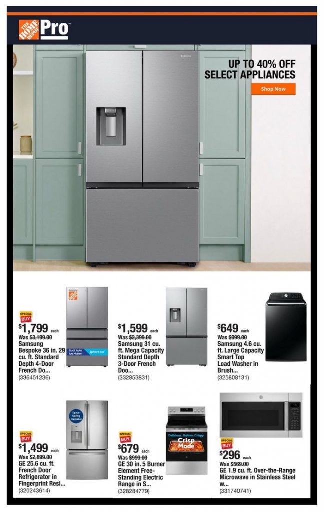 Home Depot Pro Weekly Ad Dec 15 – Dec 22, 2025