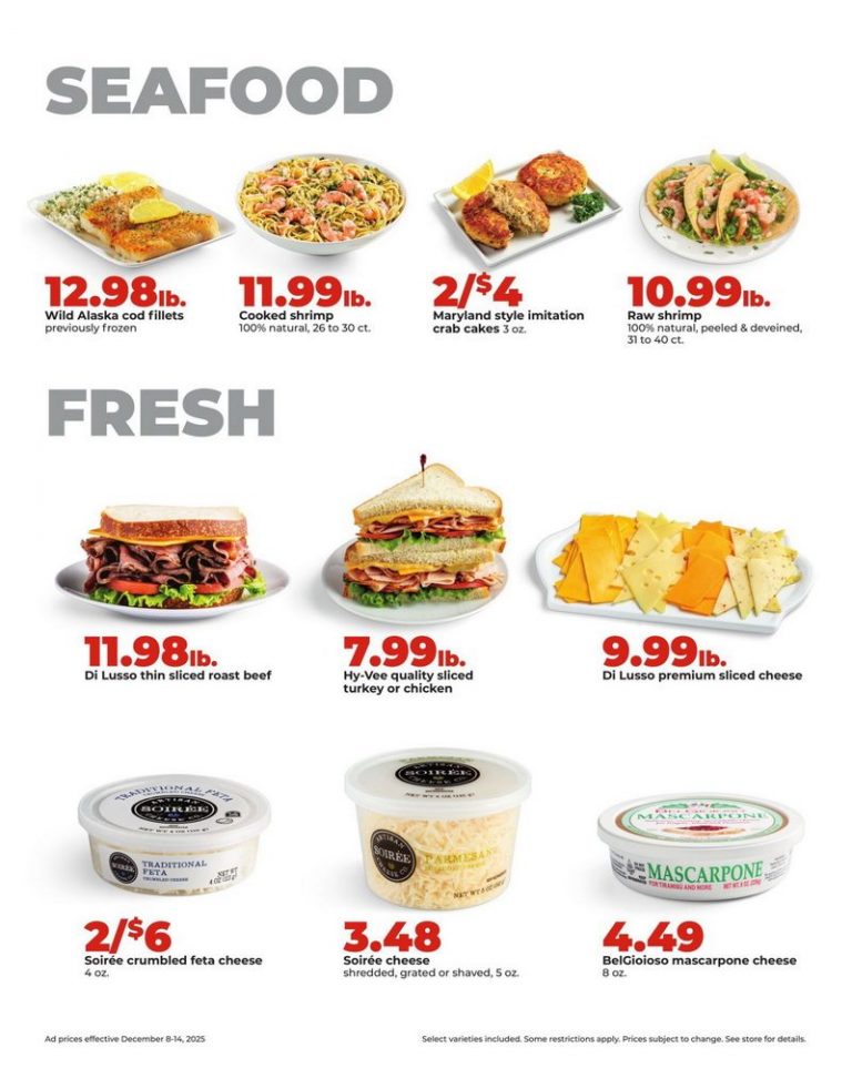 Hy-Vee Weekly Ad Dec 08 – Dec 14, 2025 (Christmas Promotion Included)