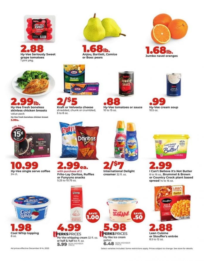 Hy-Vee Weekly Ad Dec 08 – Dec 14, 2025 (Christmas Promotion Included)