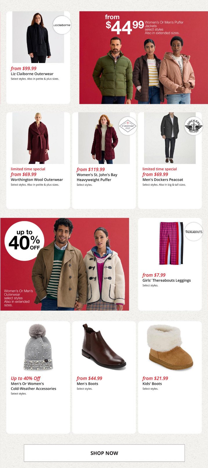 JCPenney Store Ad Dec 22 – Dec 25, 2025