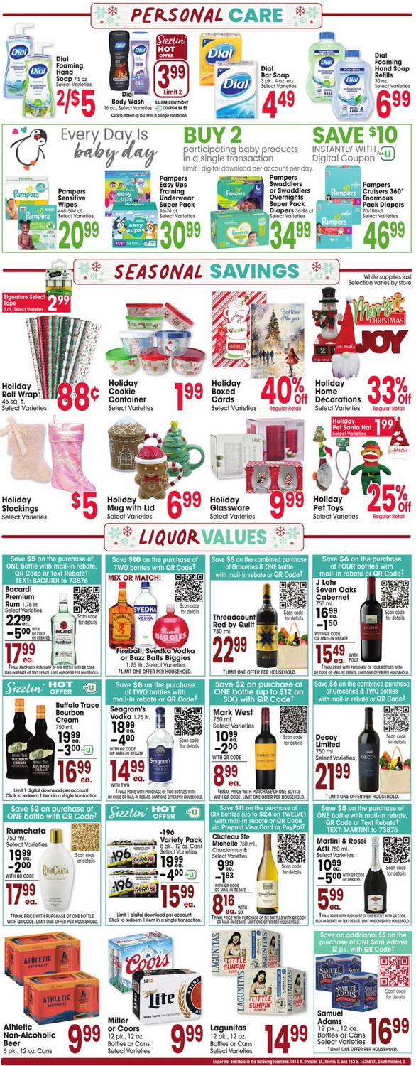 Jewel Osco Weekly Ad Dec 03 – Dec 09, 2025 (Christmas Promotion Included)