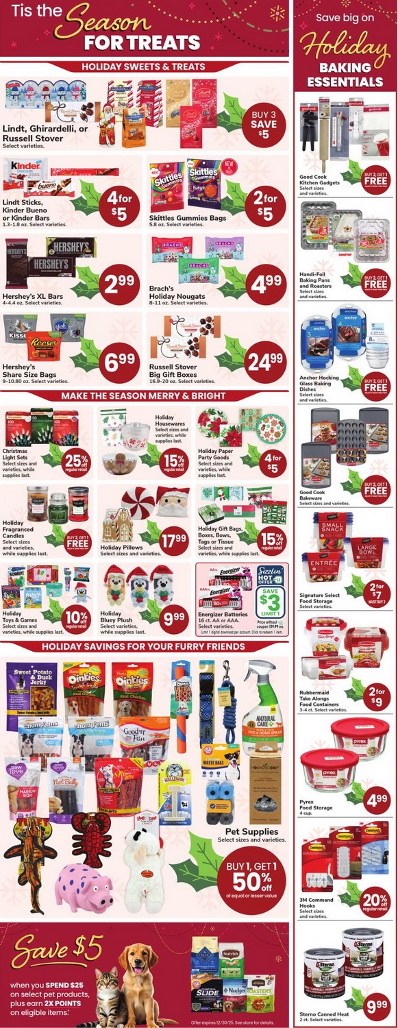 Jewel Osco Weekly Ad Dec 03 – Dec 09, 2025 (Christmas Promotion Included)