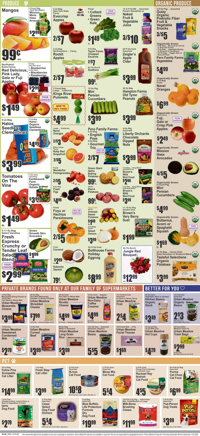 Key Food Weekly Ad Dec 05 – Dec 11, 2025