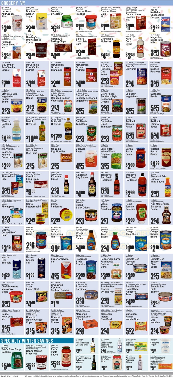 Key Food Weekly Ad Dec 05 – Dec 11, 2025