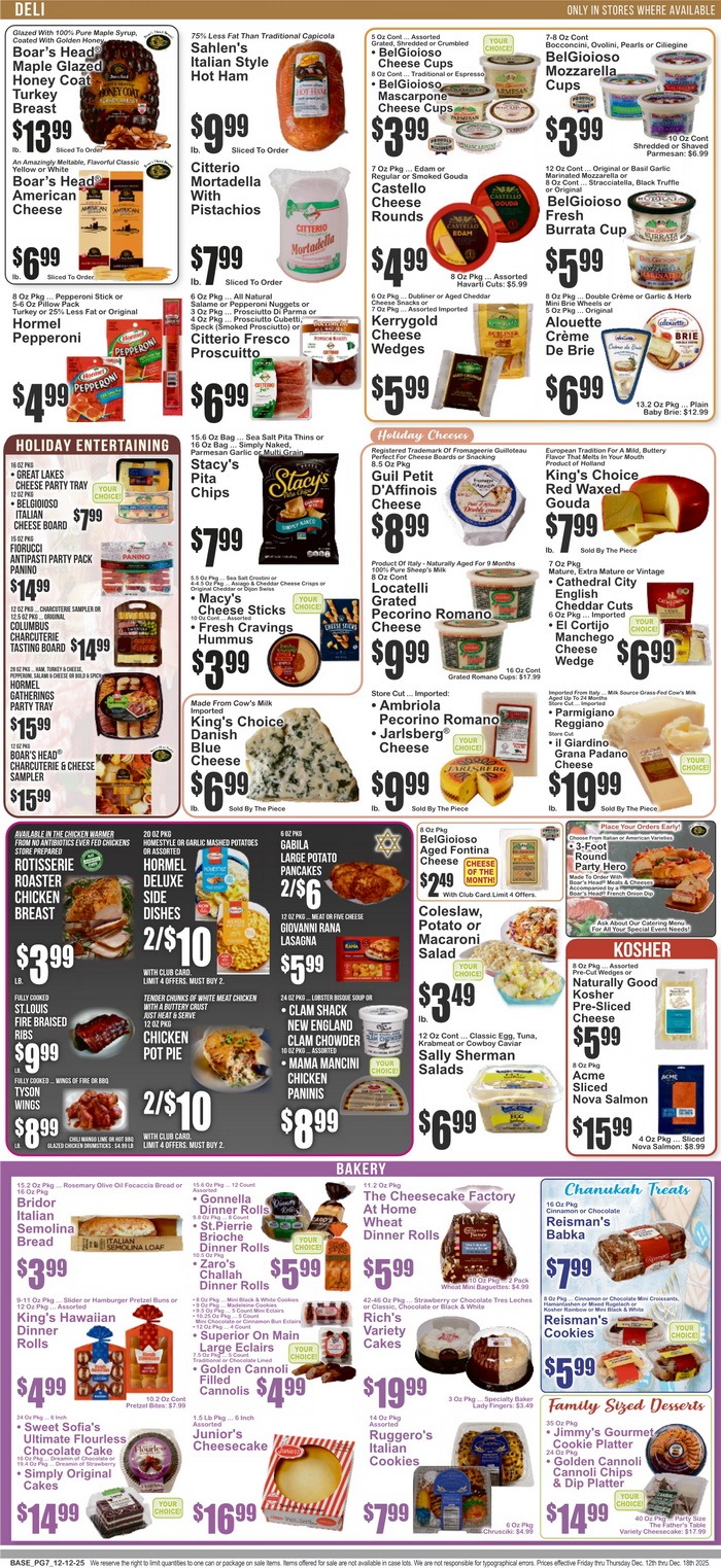 Key Food Weekly Ad Dec 12 – Dec 18, 2025