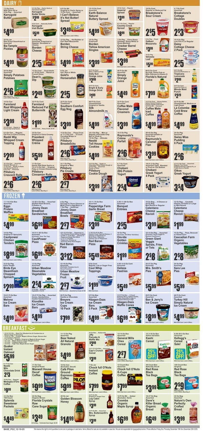 Key Food Weekly Ad Dec 19 – Dec 25, 2025