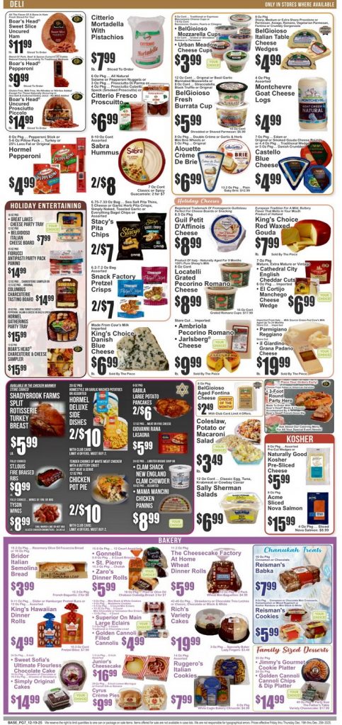 Key Food Weekly Ad Dec 19 – Dec 25, 2025