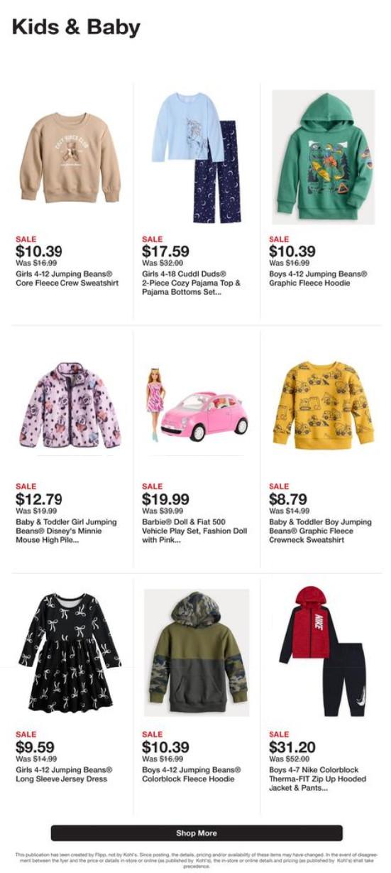 Kohl's Weekly Ad Dec 03 – Dec 09, 2025