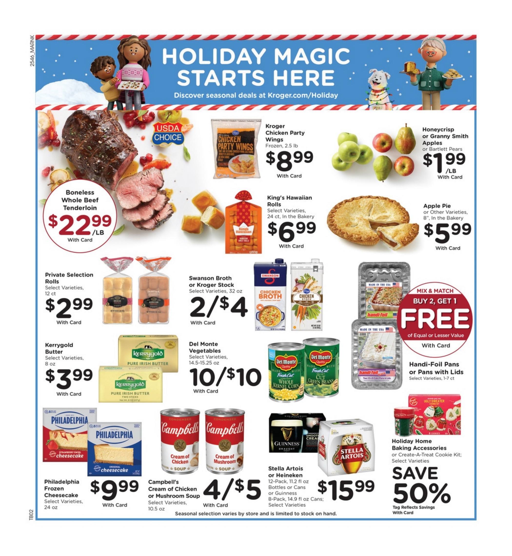 Kroger Weekly Ad Dec 17 – Dec 25, 2025 (Christmas Promotion Included)