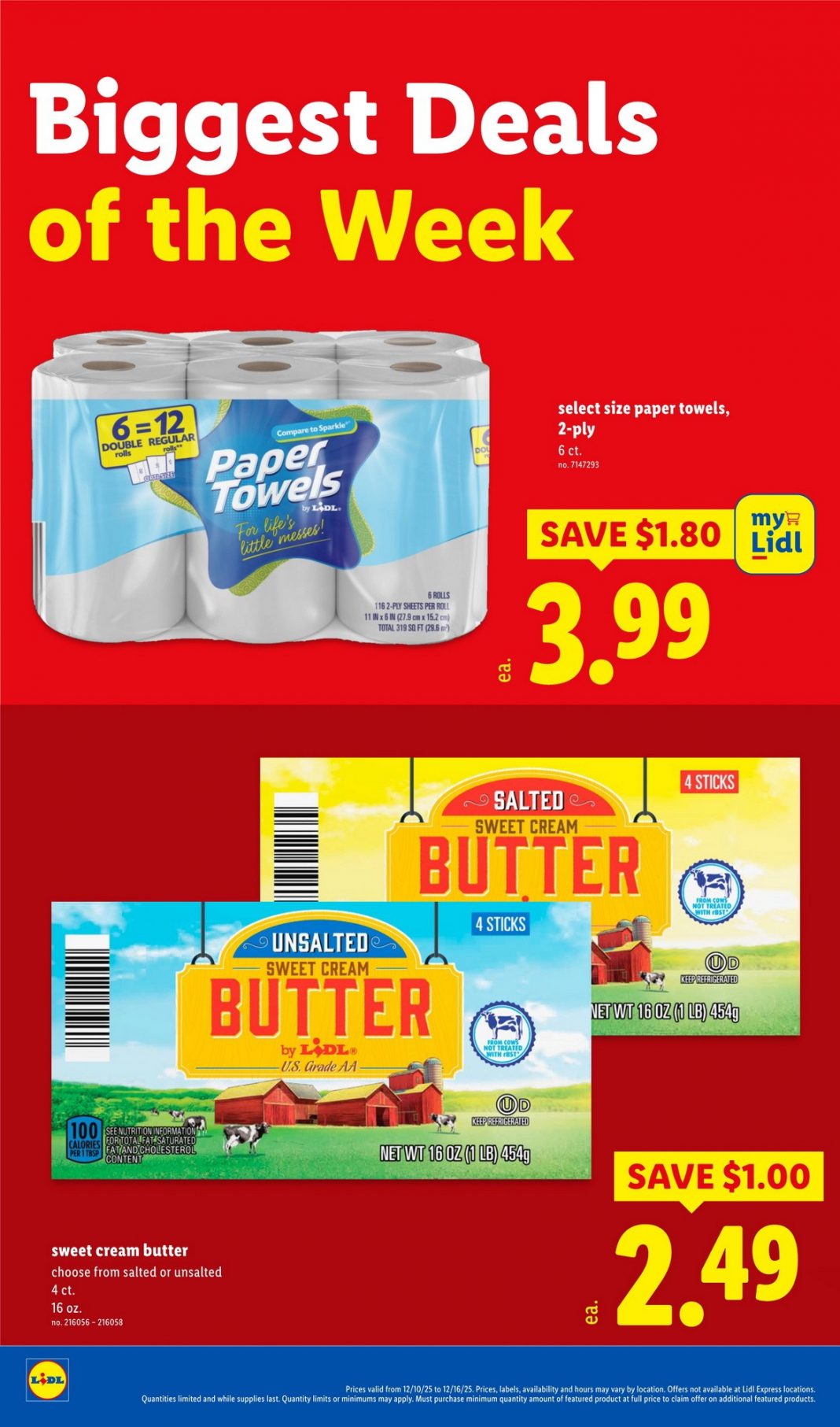 Lidl Weekly Ad Dec 10 – Dec 16, 2025 (Christmas Promotion Included)