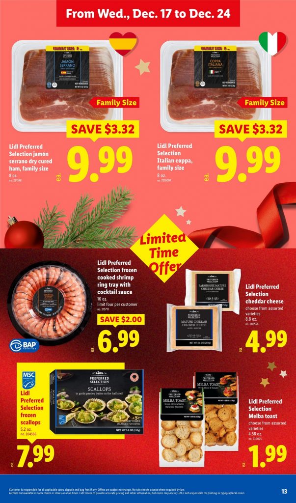 Lidl Weekly Ad Dec 17 – Dec 24, 2025