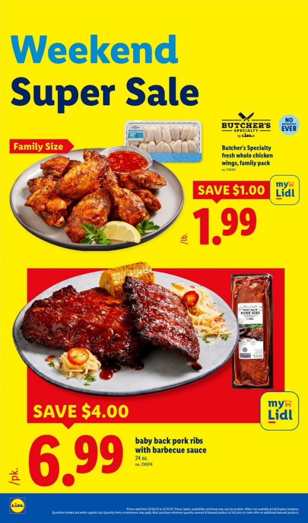 Lidl Weekly Ad Dec 26 – Dec 31, 2025