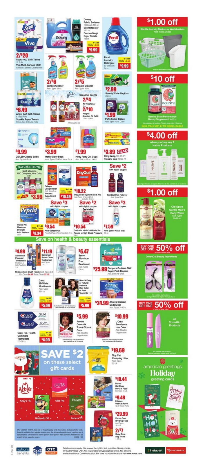 Marc's Weekly Ad Dec 03 – Dec 09, 2025