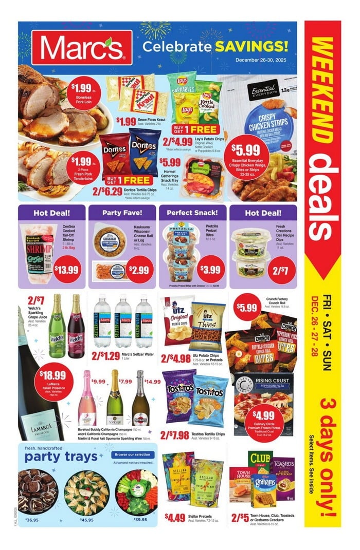 Marc's Weekly Ad Dec 26 – Dec 30, 2025