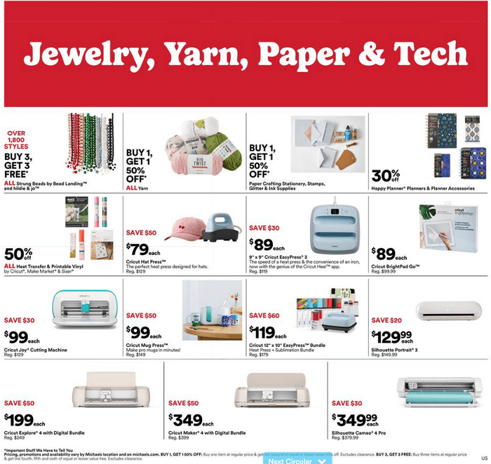 Michaels Weekly Ad Dec 01 – Dec 06, 2025 (Holiday Promotion Included)
