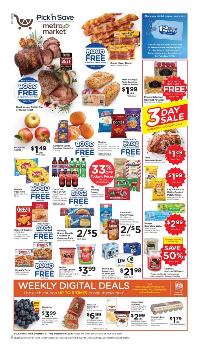 Pick 'n Save Weekly Ad Dec 03 – Dec 09, 2025