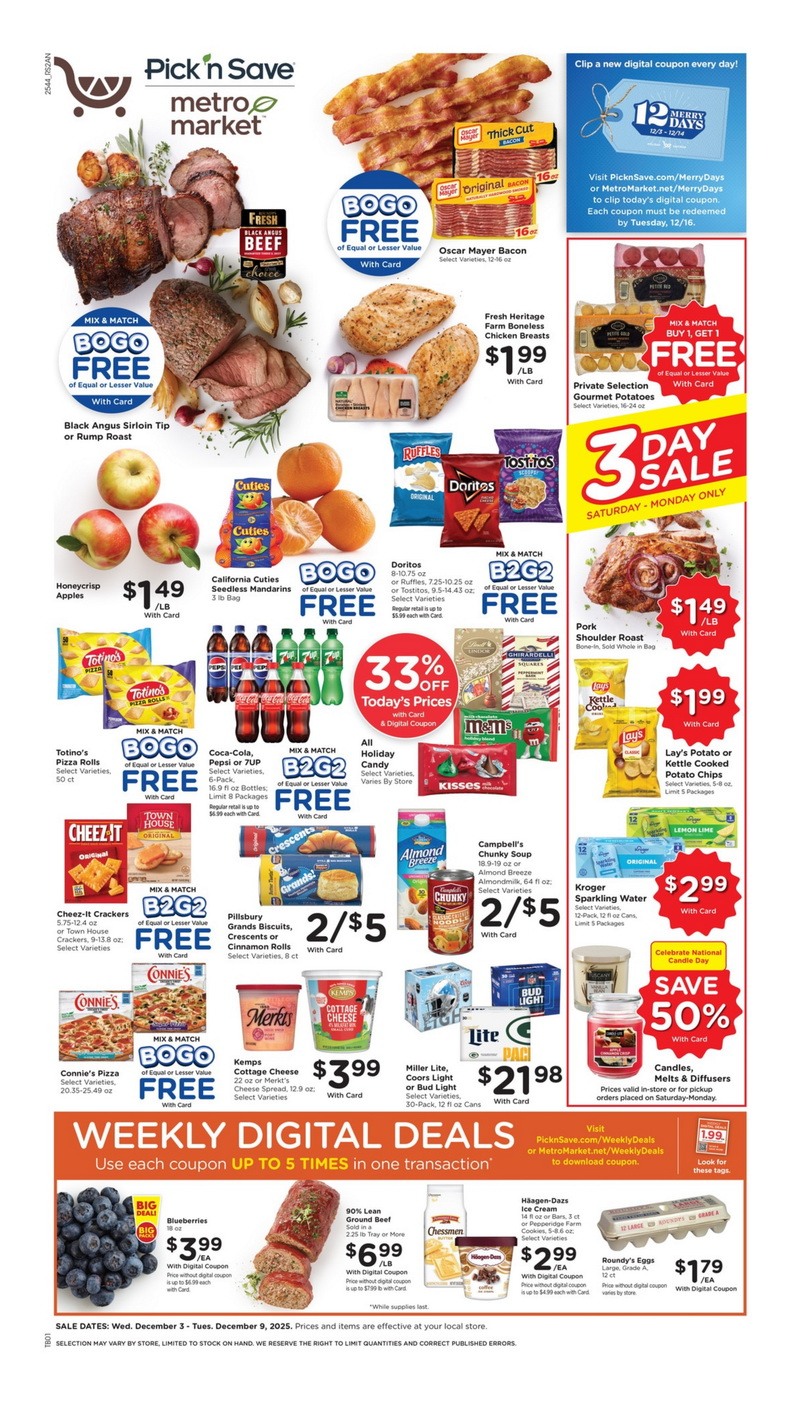 Pick 'n Save Weekly Ad Dec 03 – Dec 09, 2025