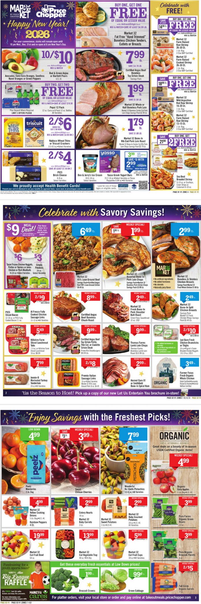 Price Chopper Weekly Ad Dec 28, 2025 – Jan 03, 2026 (New Year Promotion ...
