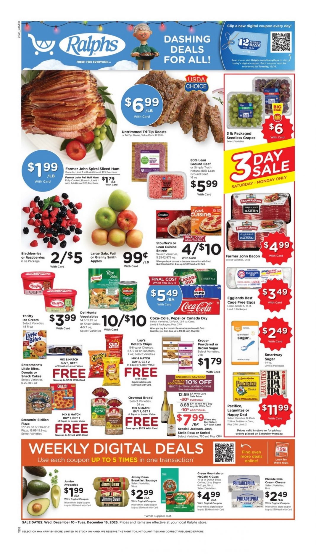 Ralphs Weekly Ad Dec 10 – Dec 16, 2025