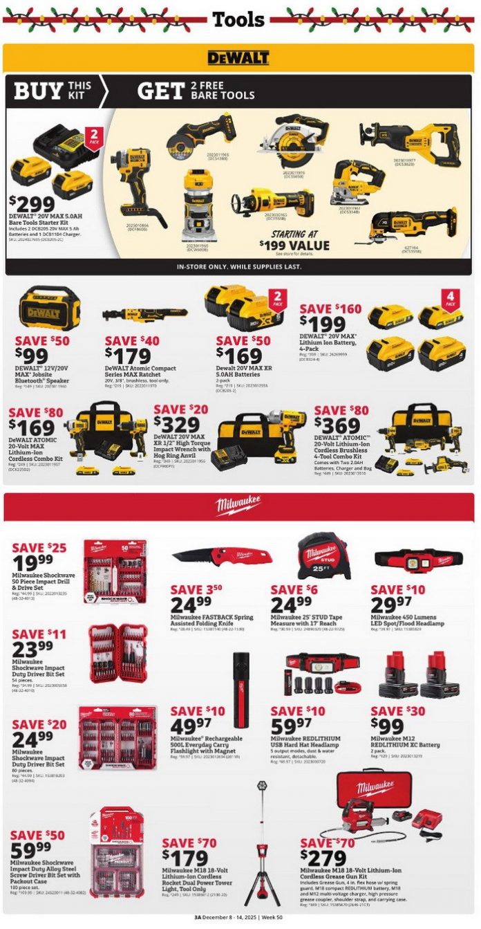 Rural King Christmas Sale Dec 08 – Dec 14, 2025