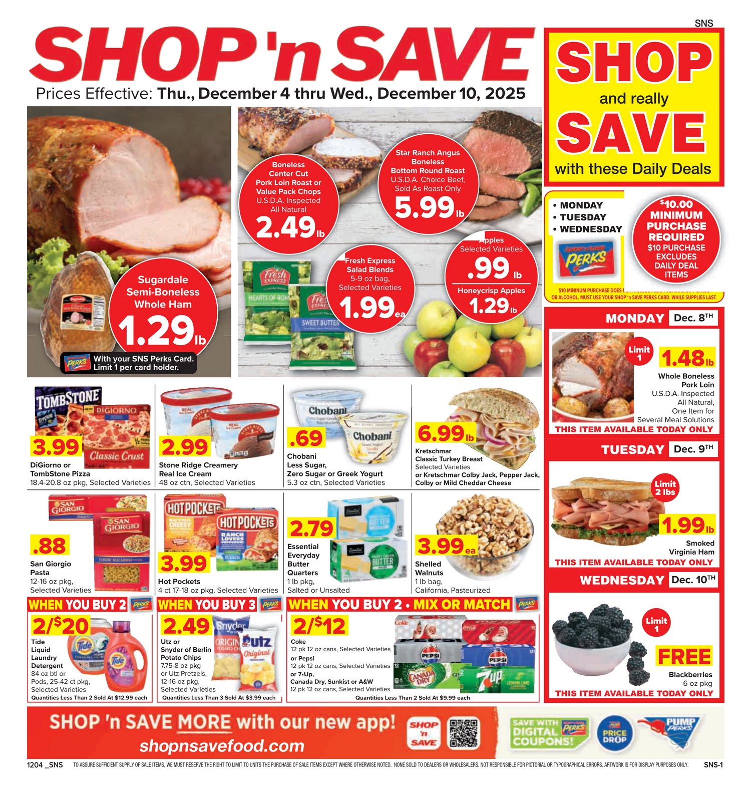 SHOP 'n SAVE Weekly Ad Dec 04 – Dec 10, 2025
