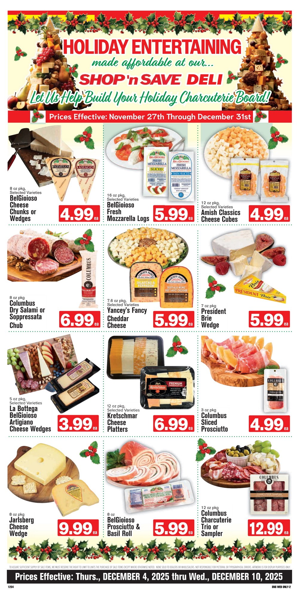 SHOP 'n SAVE Weekly Ad Dec 04 – Dec 10, 2025
