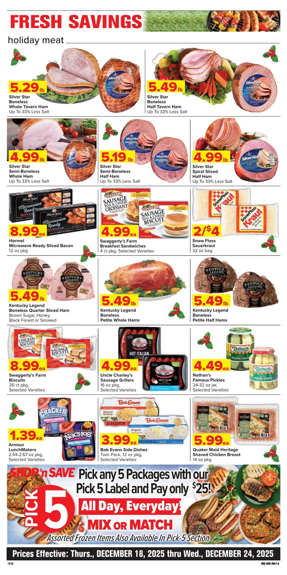 SHOP 'n SAVE Weekly Ad Dec 18 – Dec 24, 2025