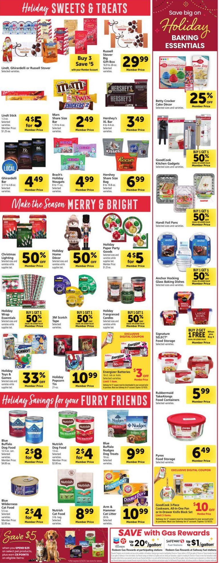 Safeway Weekly Ad Dec 10 – Dec 16, 2025