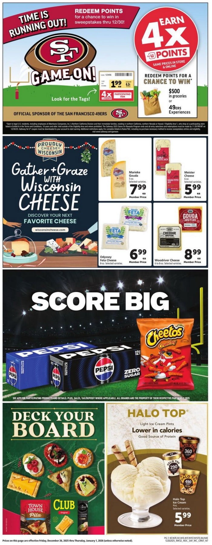 Safeway Weekly Ad Dec 26, 2025 – Jan 01, 2026 (New Year Promotion Included)