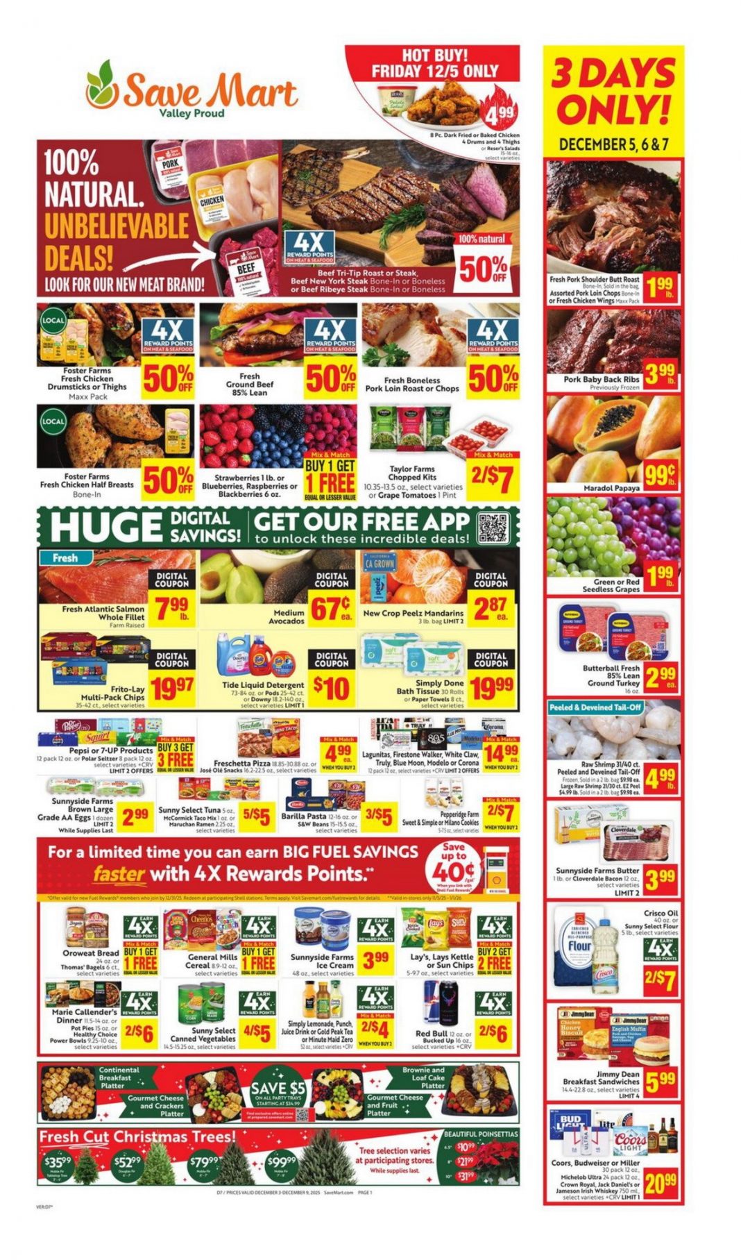 Save Mart Supermarkets Weekly Ad Dec 03 – Dec 09, 2025