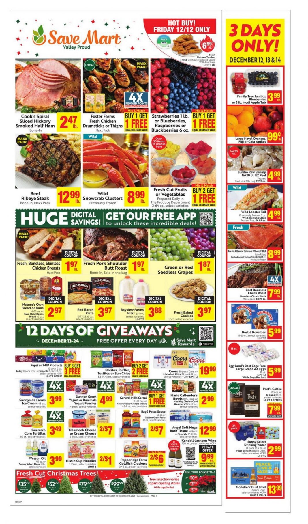 Save Mart Supermarkets Weekly Ad Dec 10 – Dec 16, 2025