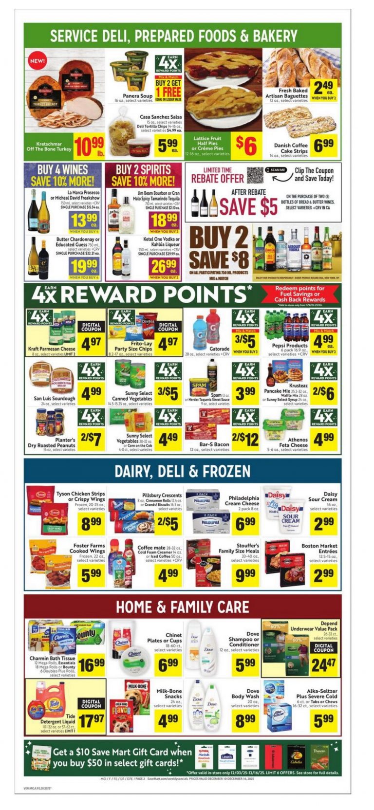 Save Mart Supermarkets Weekly Ad Dec 10 – Dec 16, 2025