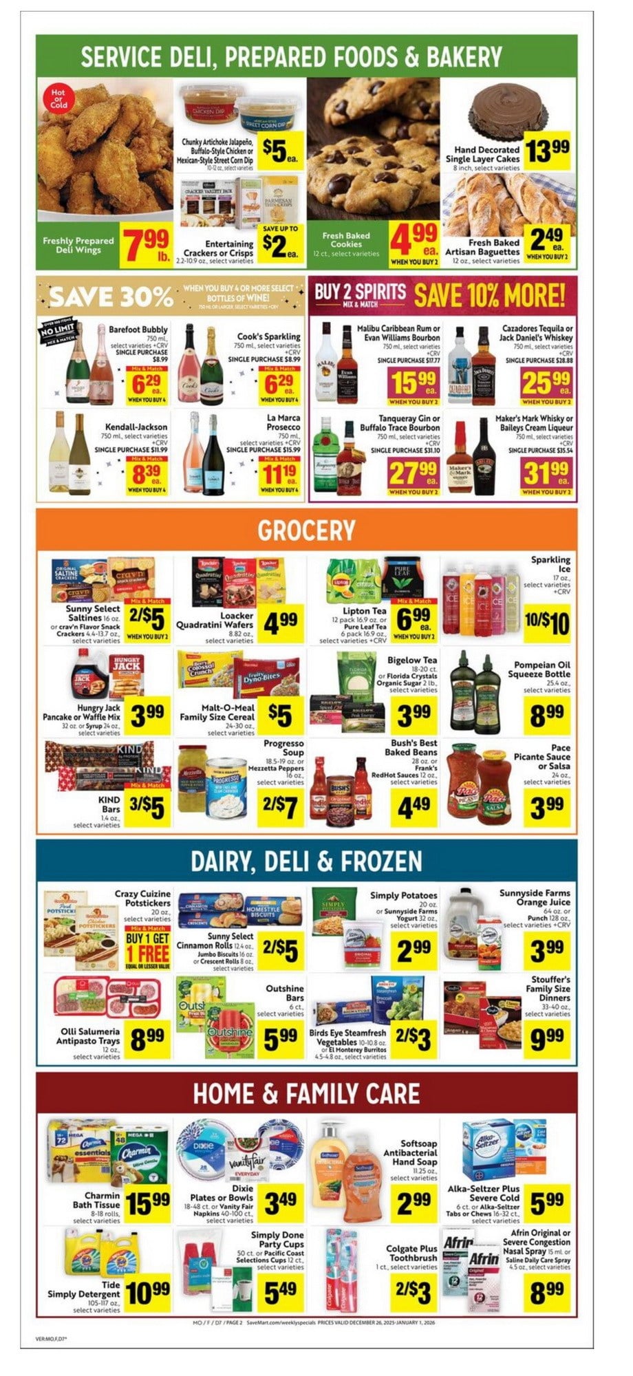 Save Mart Supermarkets Weekly Ad Dec 26 – Jan 01, 2026 (New Year ...