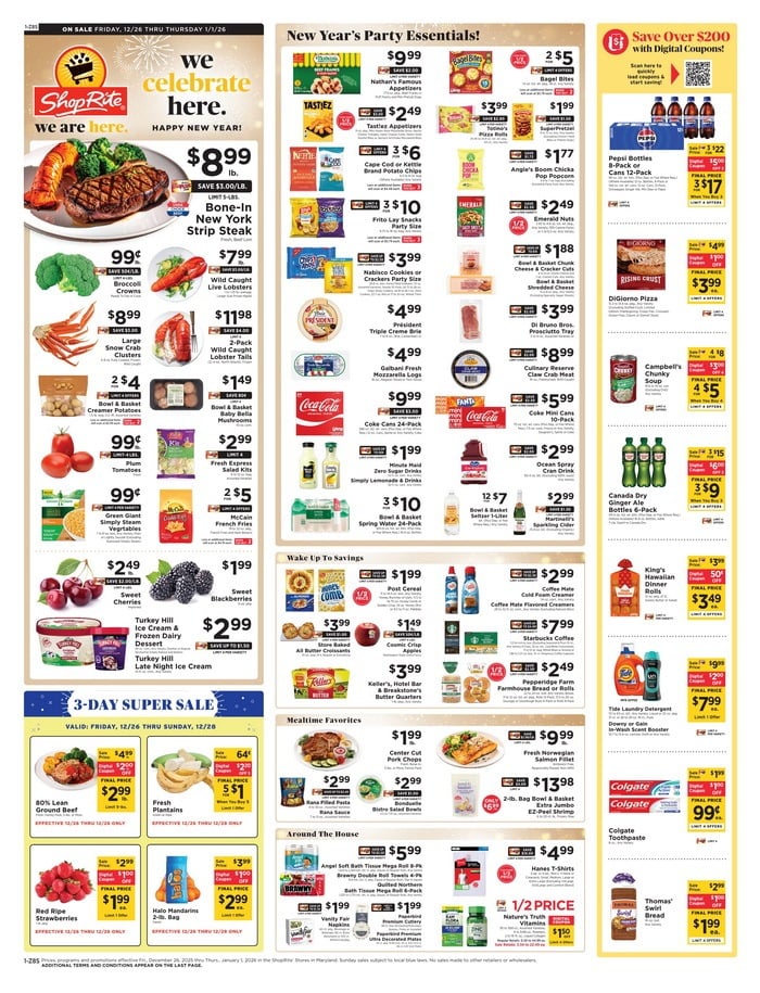 ShopRite Weekly Ad Dec 26, 2025 – Jan 01, 2026 (New Year Promotion ...
