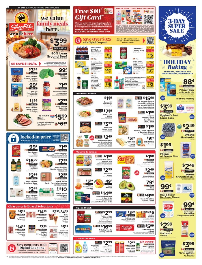 ShopRite Weekly Ad Nov 30 – Dec 06, 2025