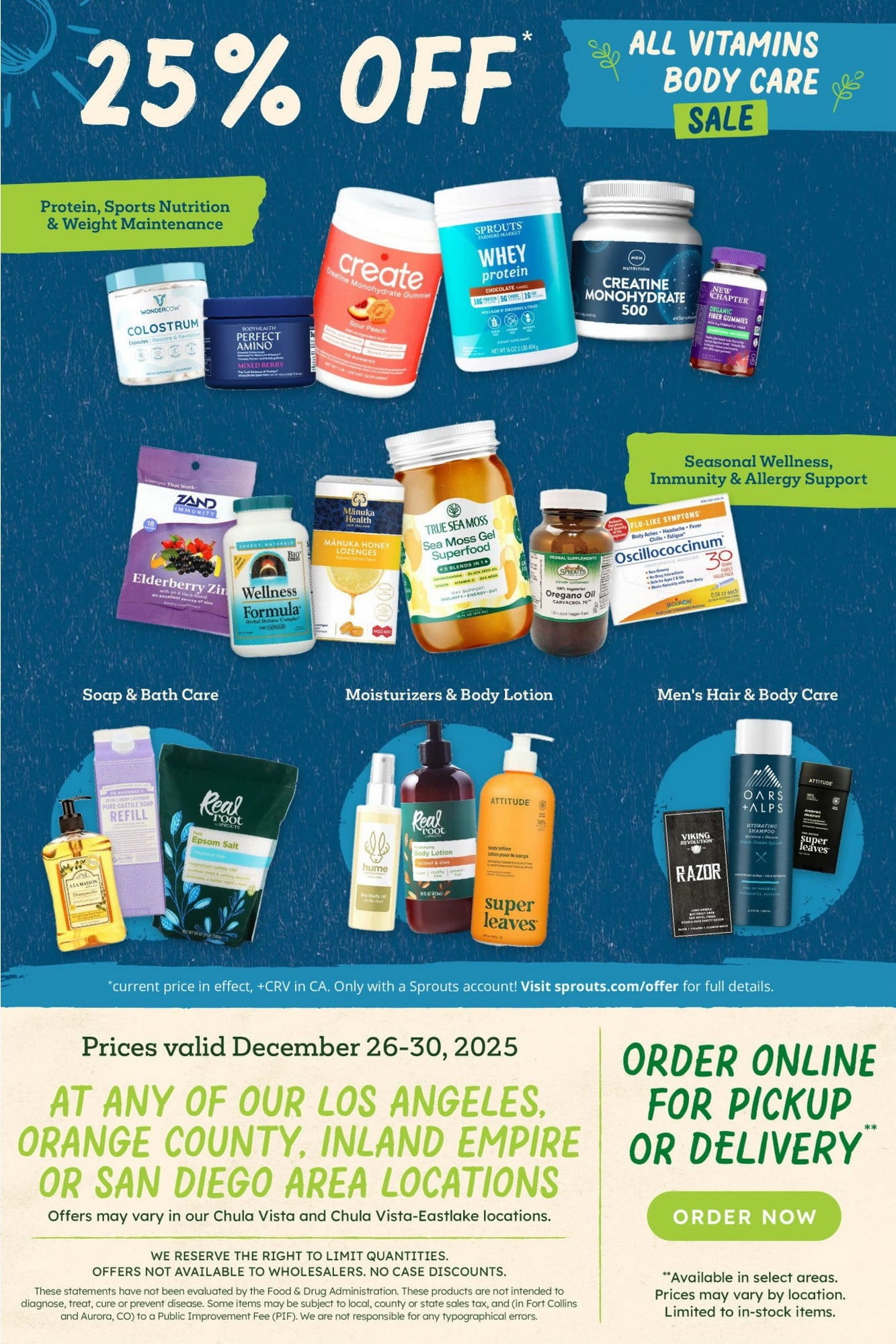 Sprouts Weekly Ad Dec 26 – Dec 30, 2025