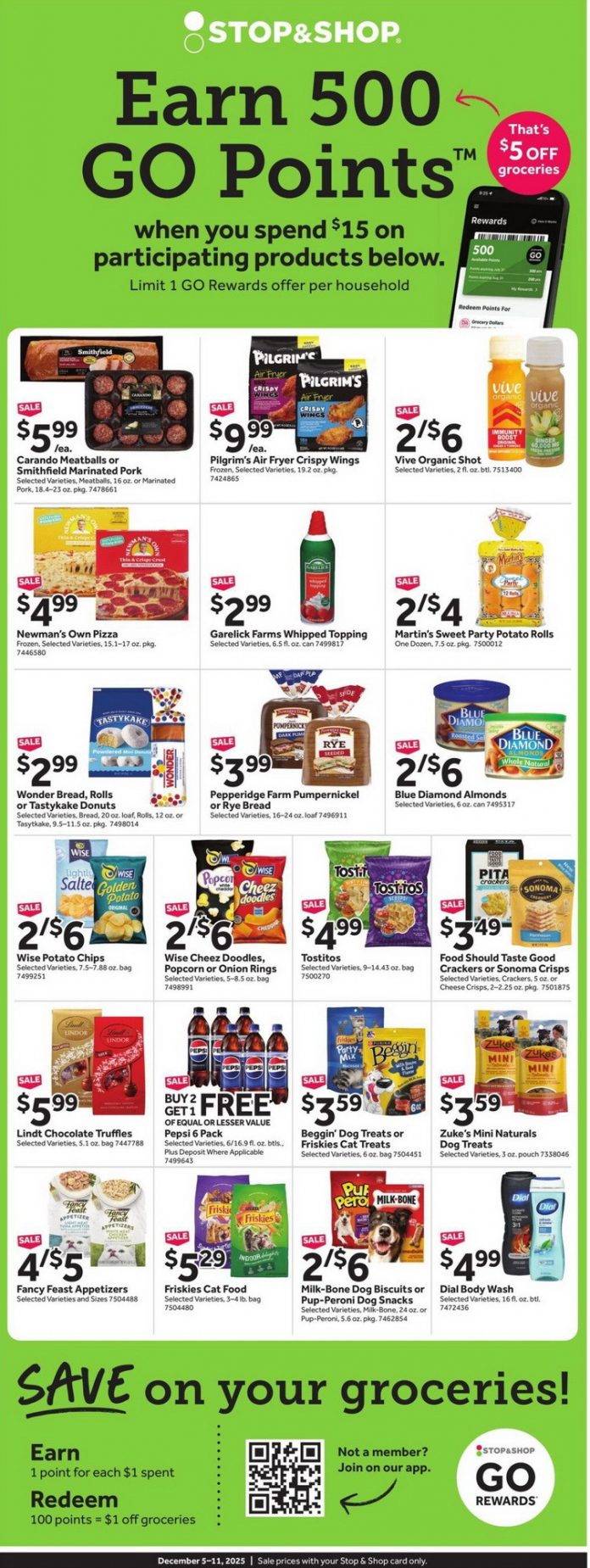 Stop & Shop Weekly Ad Dec 05 – Dec 11, 2025