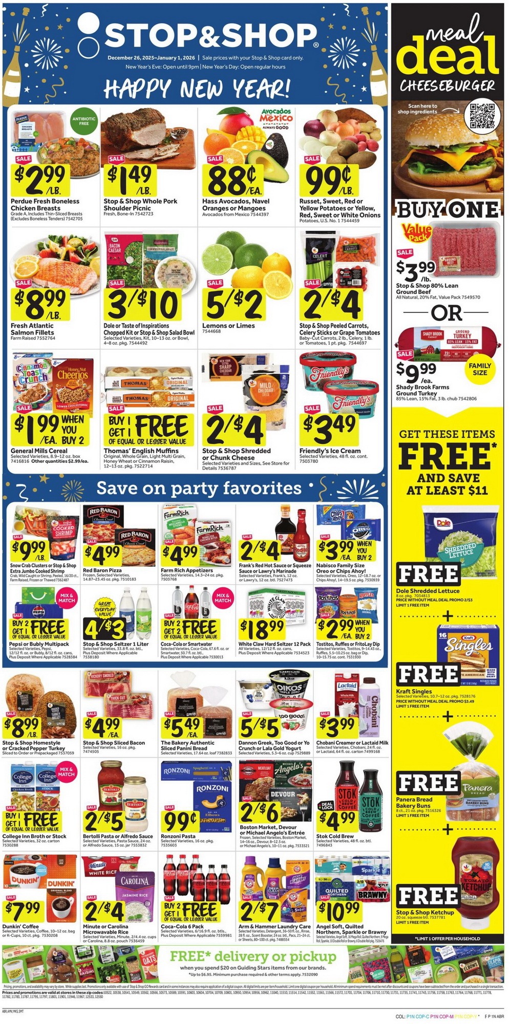 Stop & Shop Weekly Ad Dec 26, 2025 – Jan 01, 2026 (New Year Promotion ...