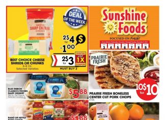 Sunshine Foods Weekly Ad