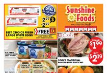 Sunshine Foods Weekly Ad