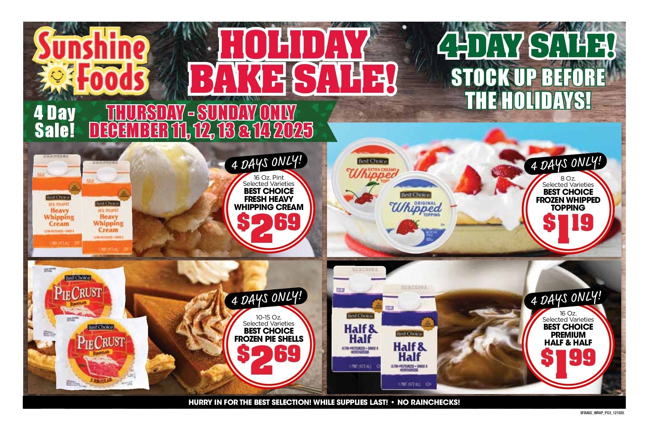 Sunshine Foods Weekly Ad Dec 10 – Dec 16, 2025