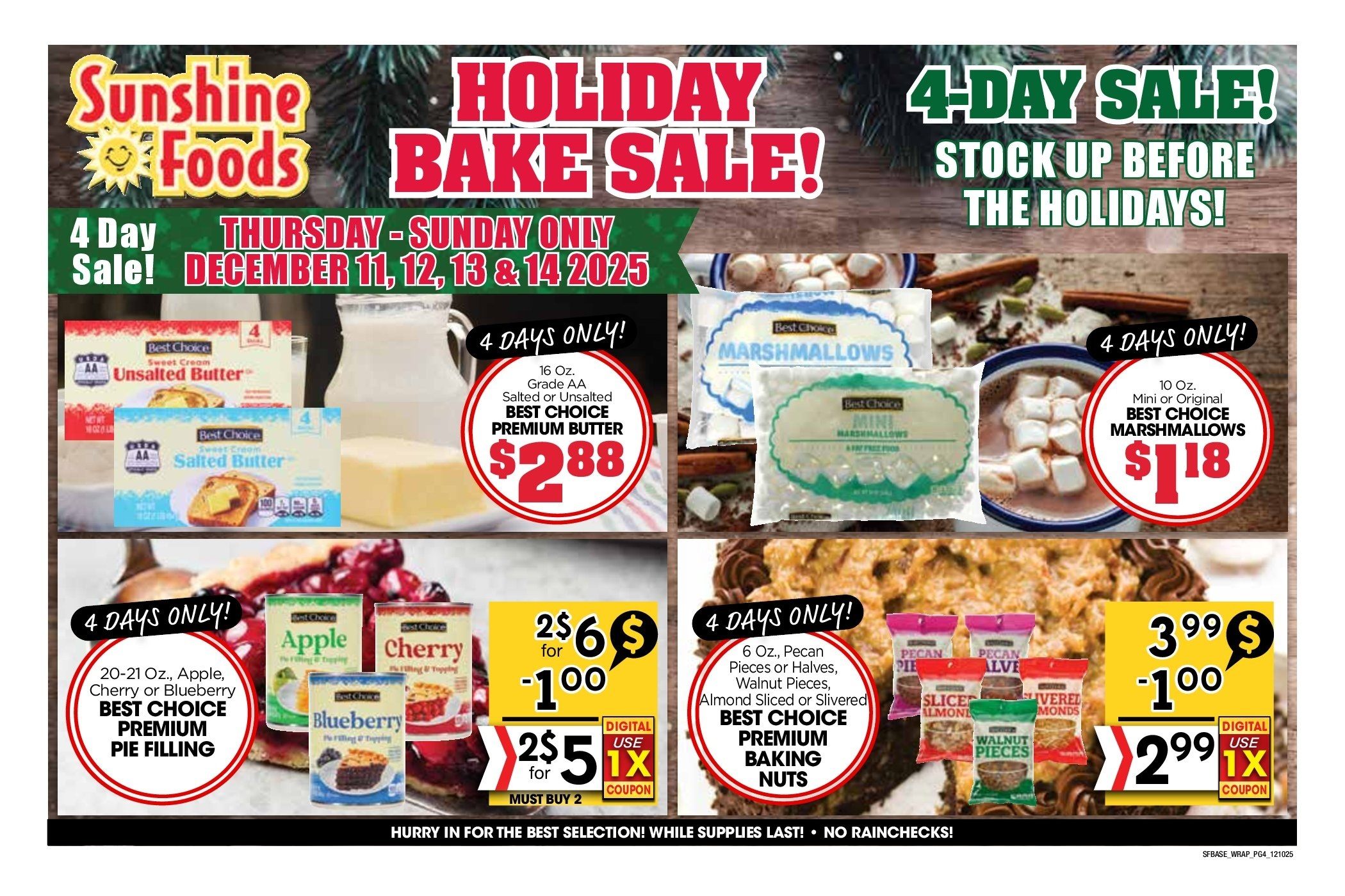 Sunshine Foods Weekly Ad Dec 10 – Dec 16, 2025