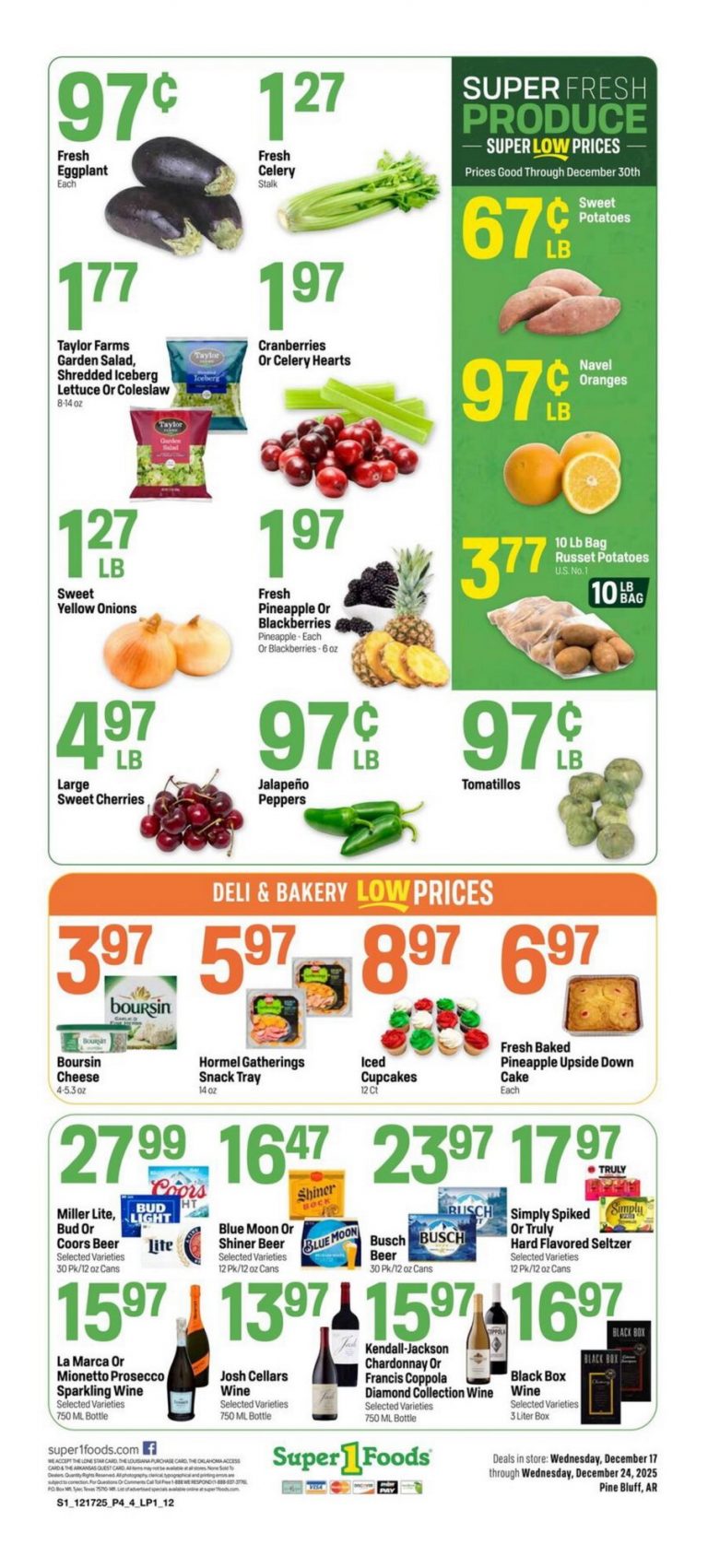 Super 1 Foods Weekly Ad Dec 17 – Dec 24, 2025 (Christmas Promotion ...