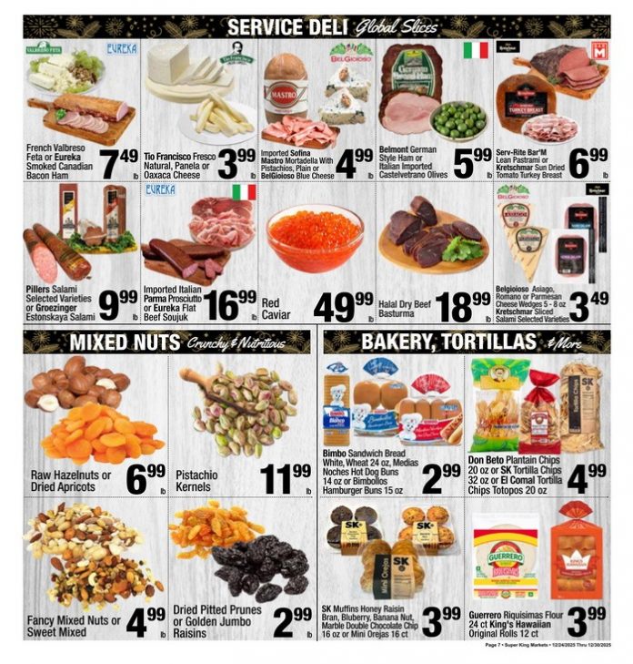 Super King Weekly Ad Dec 24 – Dec 30, 2025 (New Year Promotion Included)