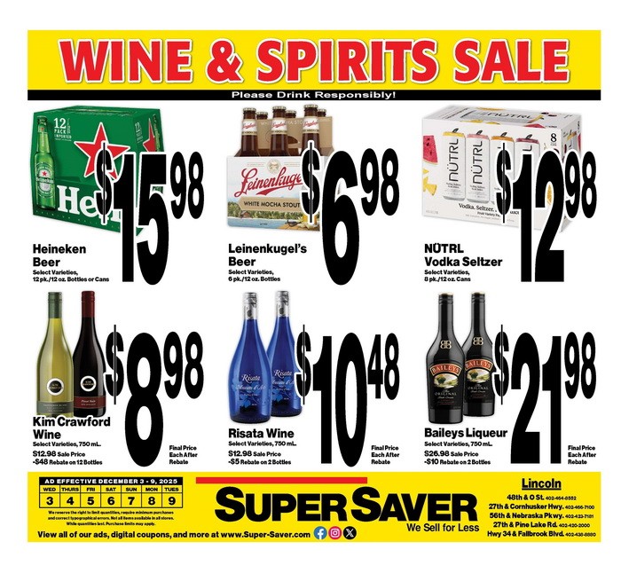 Super Saver Weekly Ad Dec 03 – Dec 09, 2025