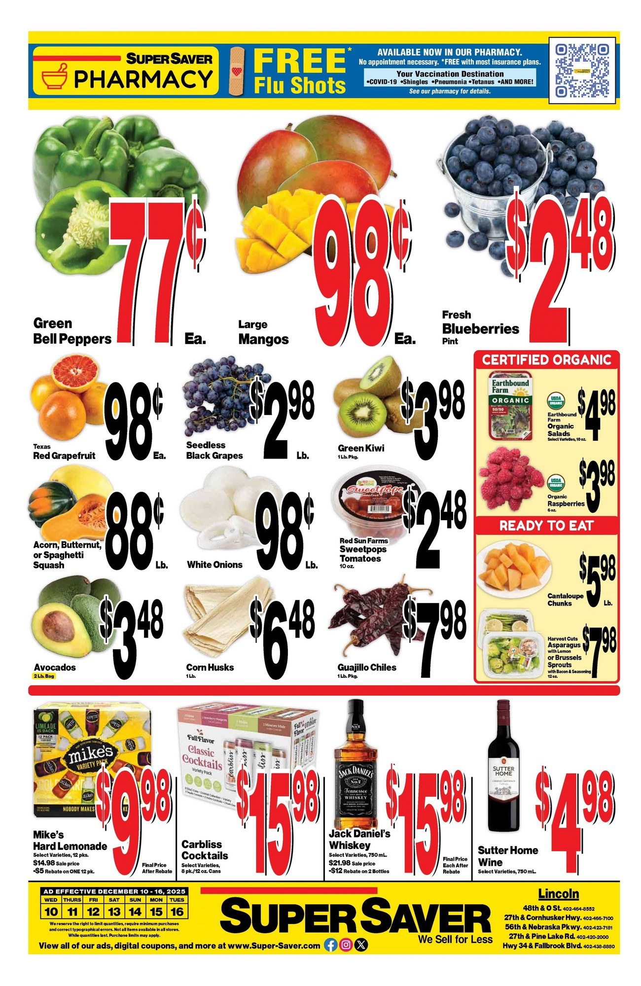 Super Saver Weekly Ad Dec 10 – Dec 16, 2025