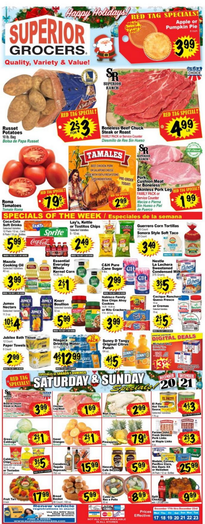 Superior Grocers Weekly Ad Dec 17 – Dec 23, 2025