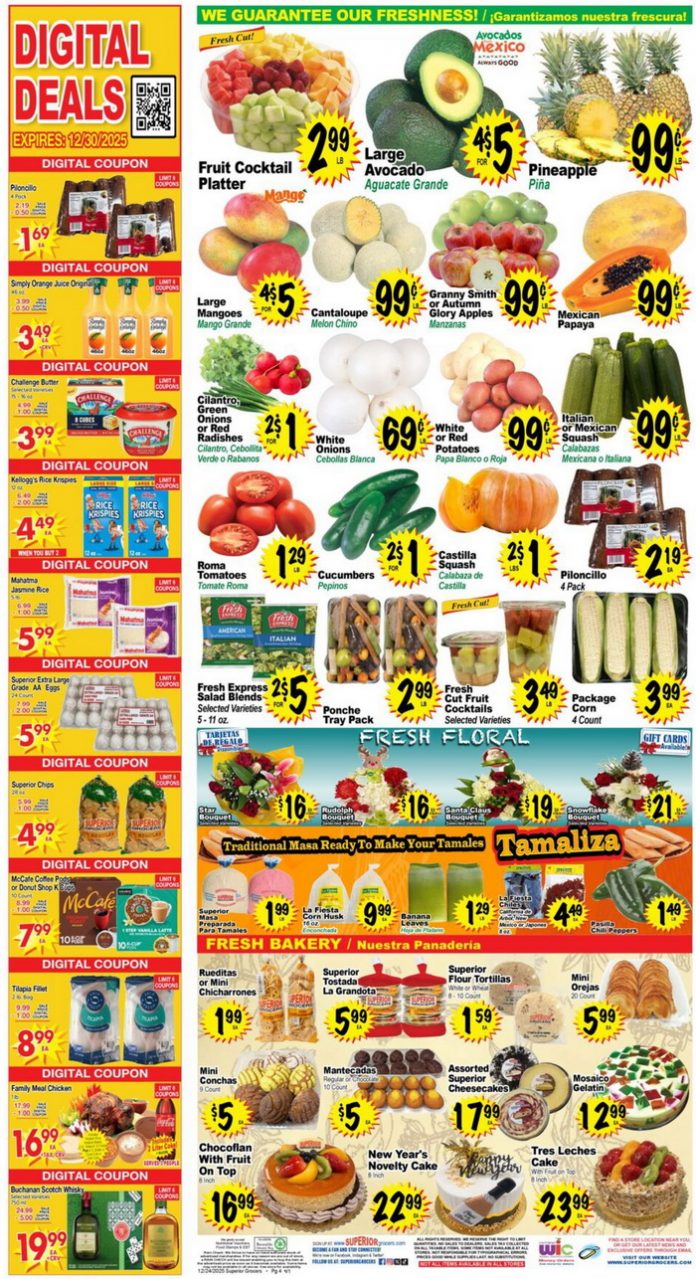 Superior Grocers Weekly Ad Dec 24 – Dec 30, 2025 (Christmas Day ...