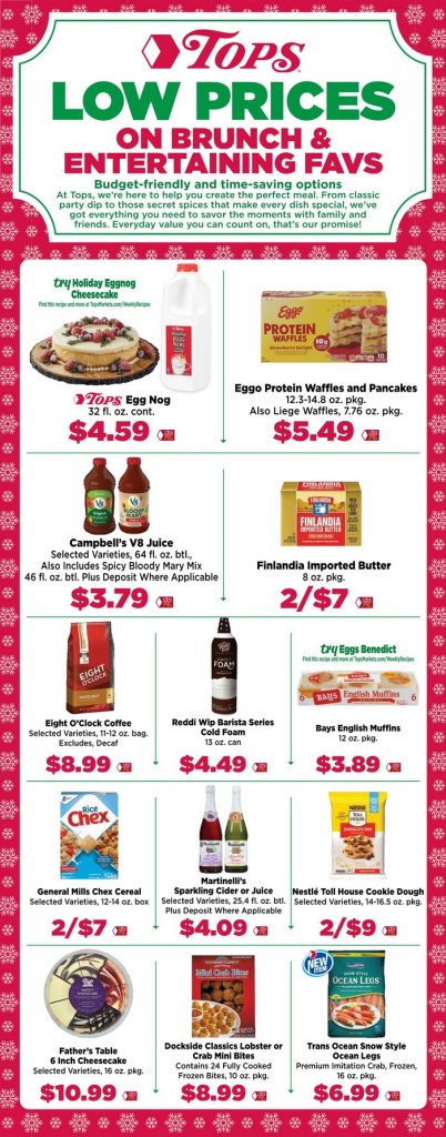 Tops Weekly Ad Dec 14 – Dec 20, 2025 (Christmas Promotion Included)