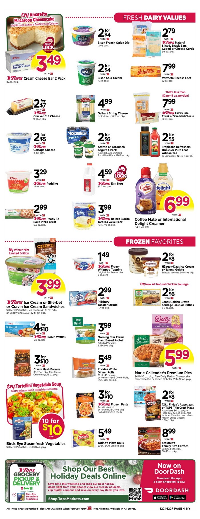 Tops Weekly Ad Dec 21 – Dec 27, 2025 (Christmas Promotion Included)